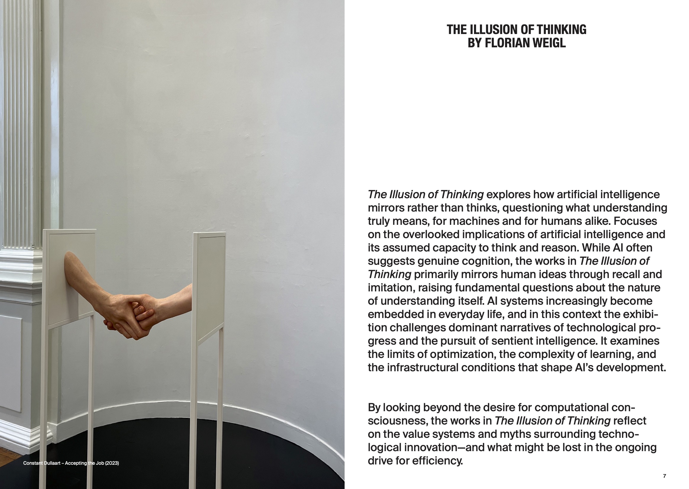 The illusion of Thinking – CreativeApplications.Net